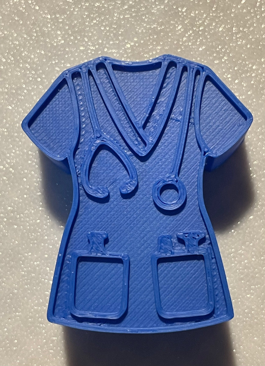 Scrub Top Straw Topper – Kreative Memories & Bling