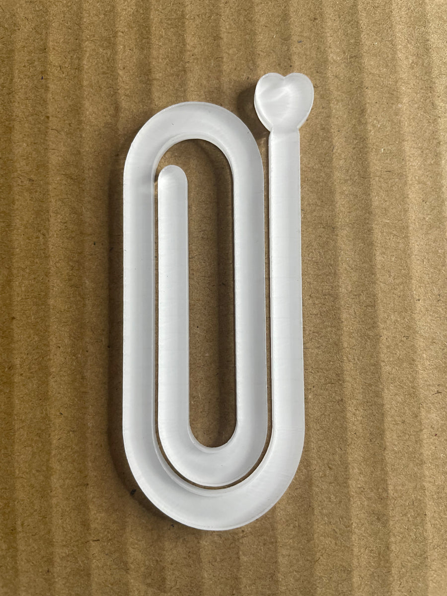 Acrylic Blank Paperclip (5pk) – Kreative Memories & Bling