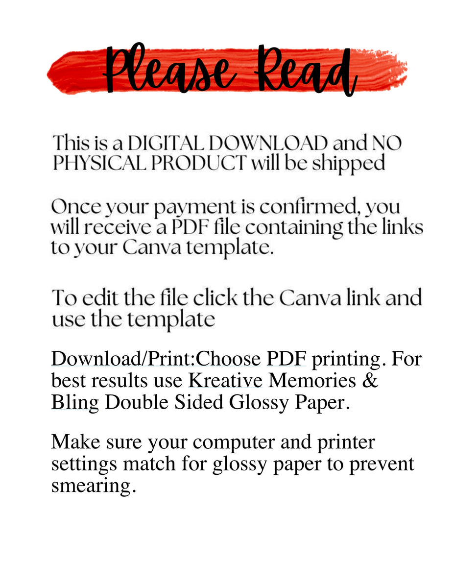 Diploma Chip Bag Template (8 Designs) – Kreative Memories & Bling